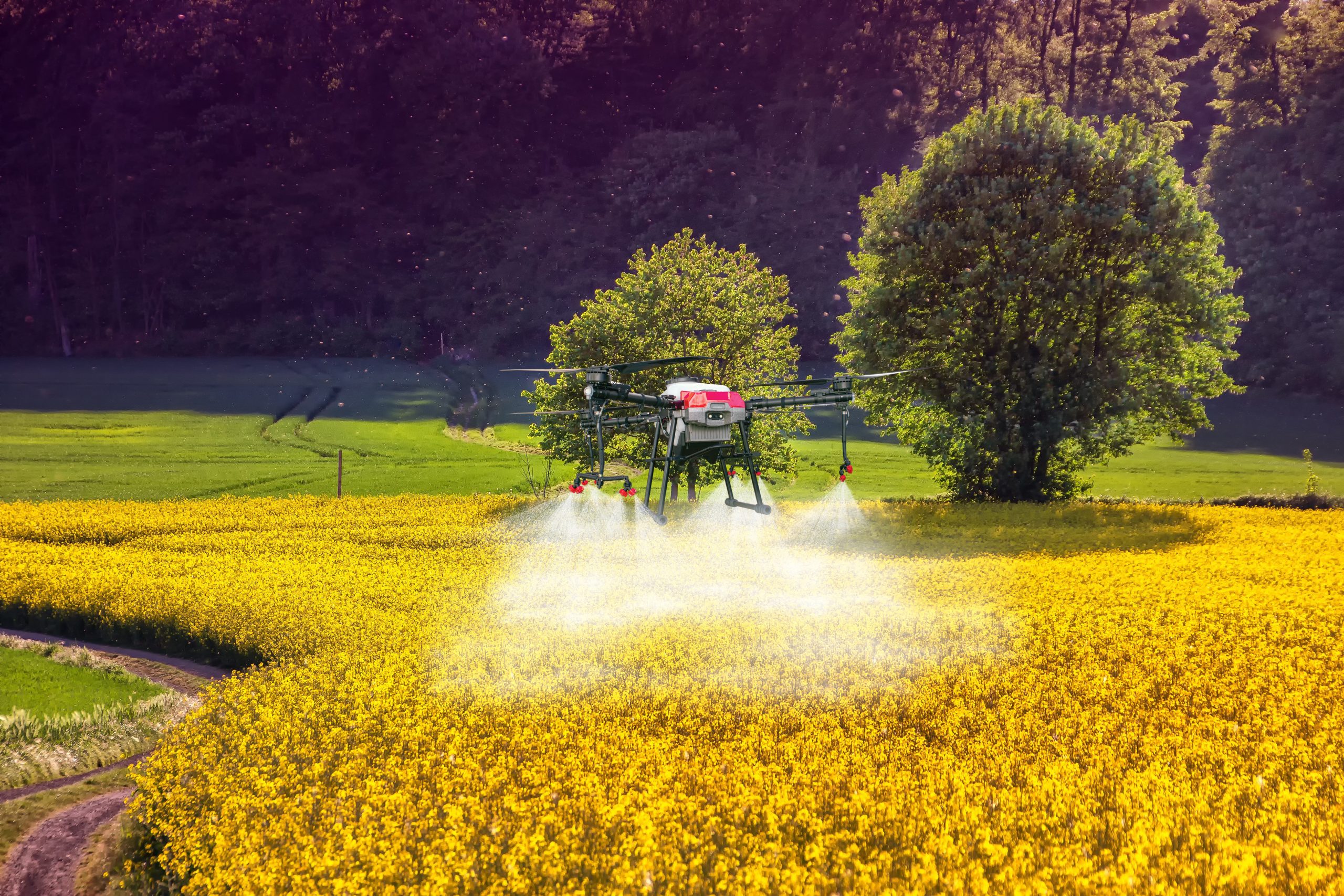 Agricultural Drone | Efficient use in agriculture | carguarddrone.eu